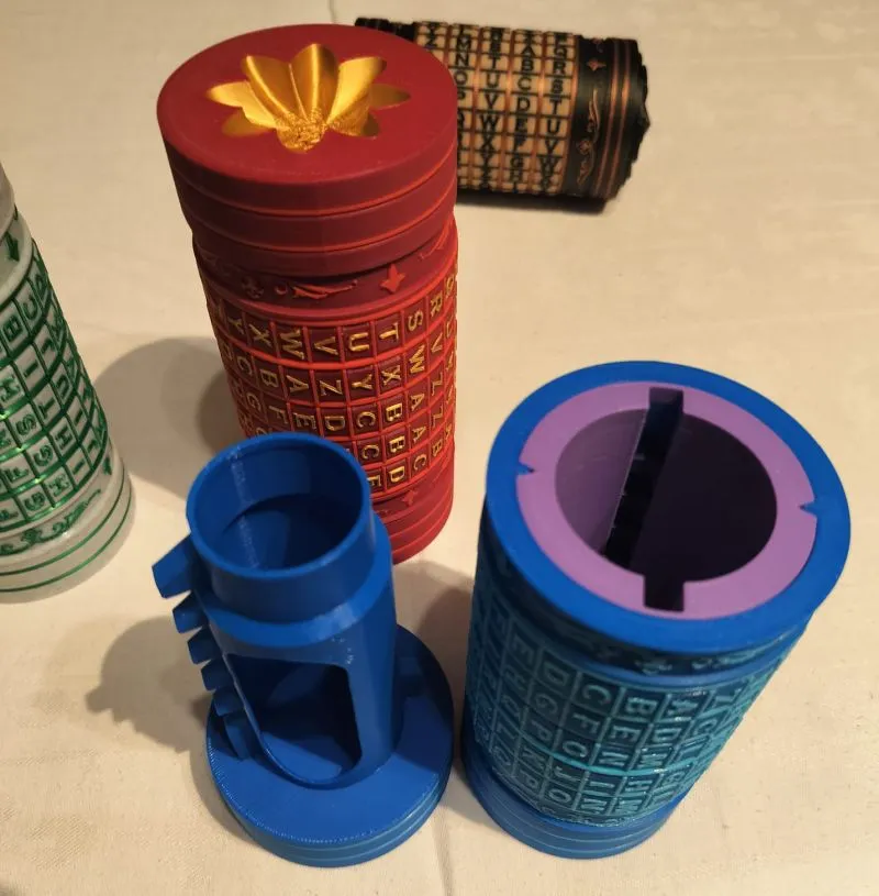 5 Letter Cryptex Remixed by ippe__ - MakerWorld