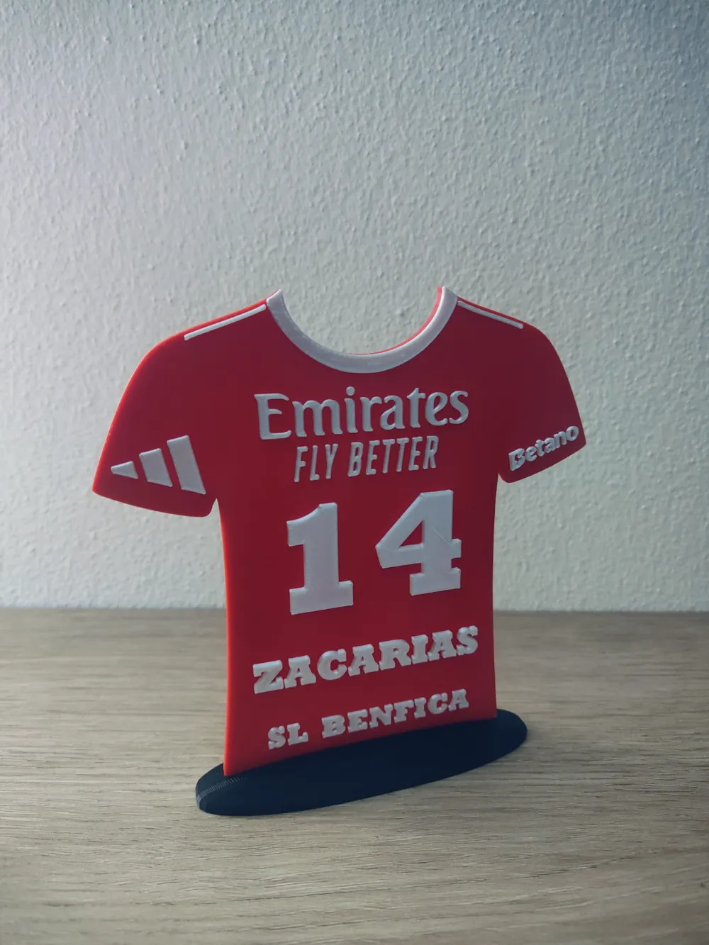 SL Benfica 2024 Jersey Editable - Free 3D Print Model - MakerWorld