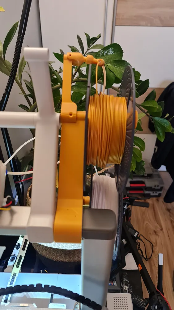 Rear double filament spool holder for 2 spools - Free 3D Print Model ...