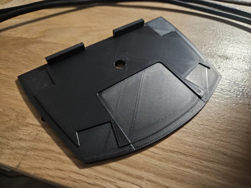 Dual monitor base support flange - Free 3D Print Model - MakerWorld