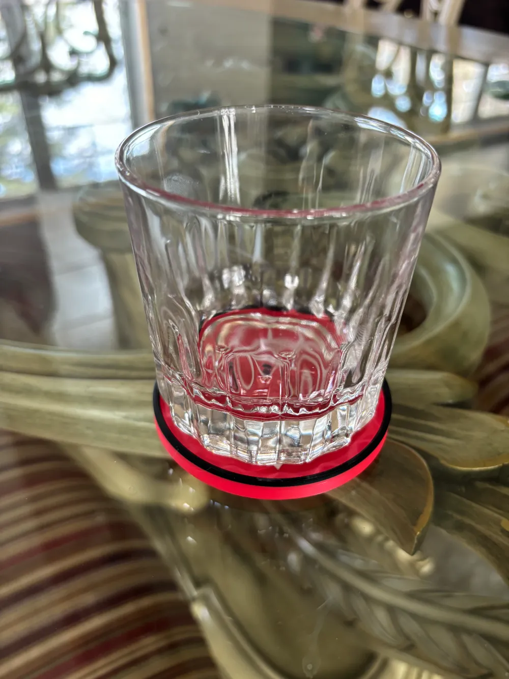 Root Chakra Glass Mount by 3DLAB - MakerWorld