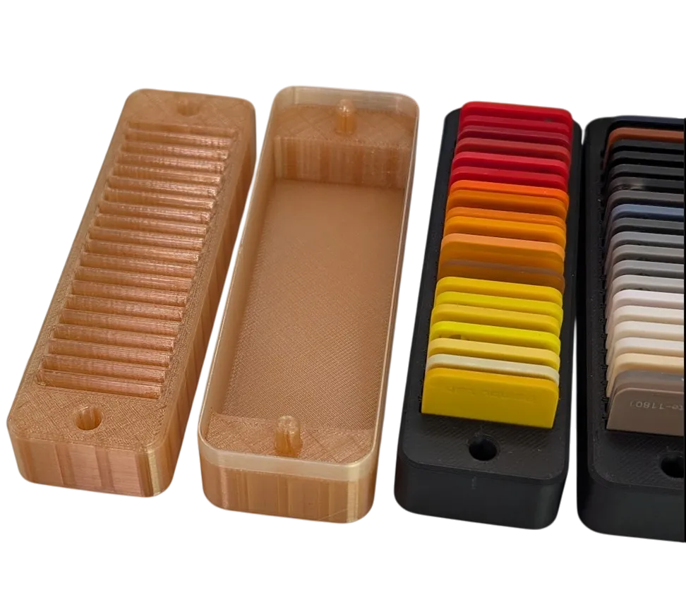 Bambu Filament Swatches Box by Adivor MakerWorld: Download Free 3D Models