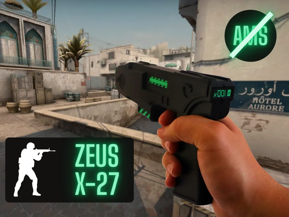 Counter Strike Zeus x27 - Modelo de impresión 3D gratuito - MakerWorld