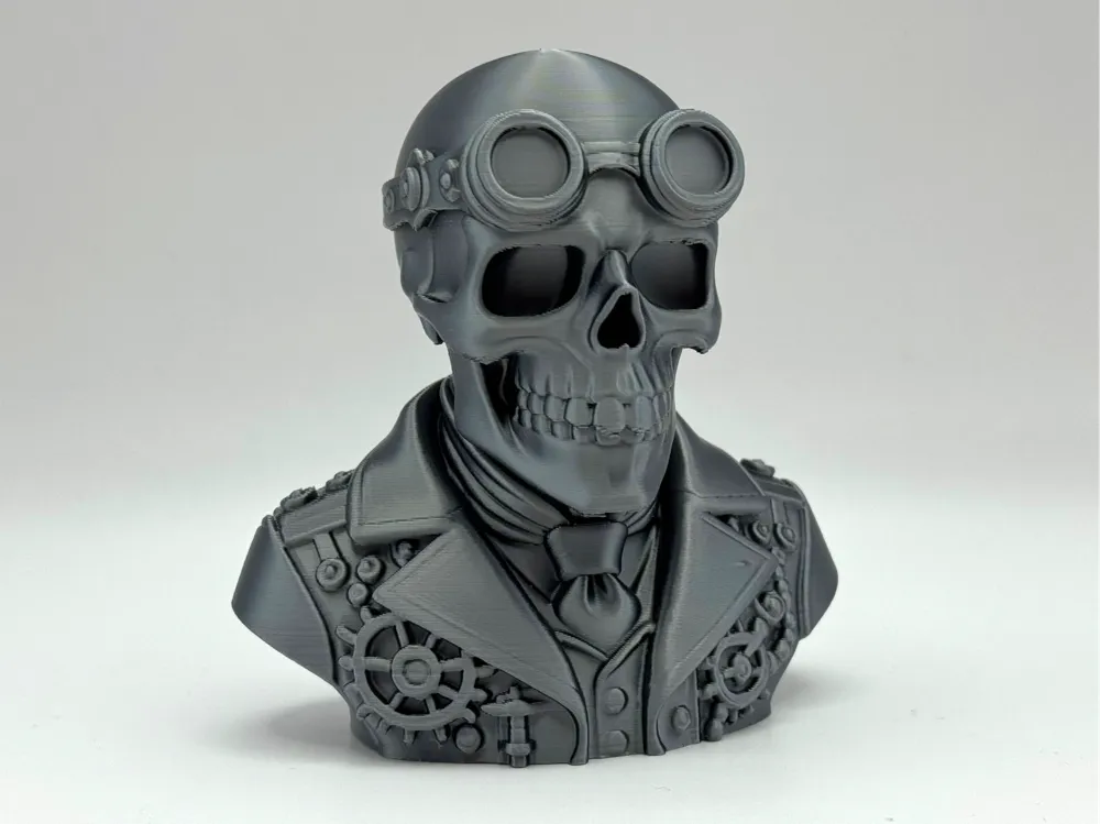 Steampunk Skeleton Bust by Stigern MakerWorld: Download Free 3D Models