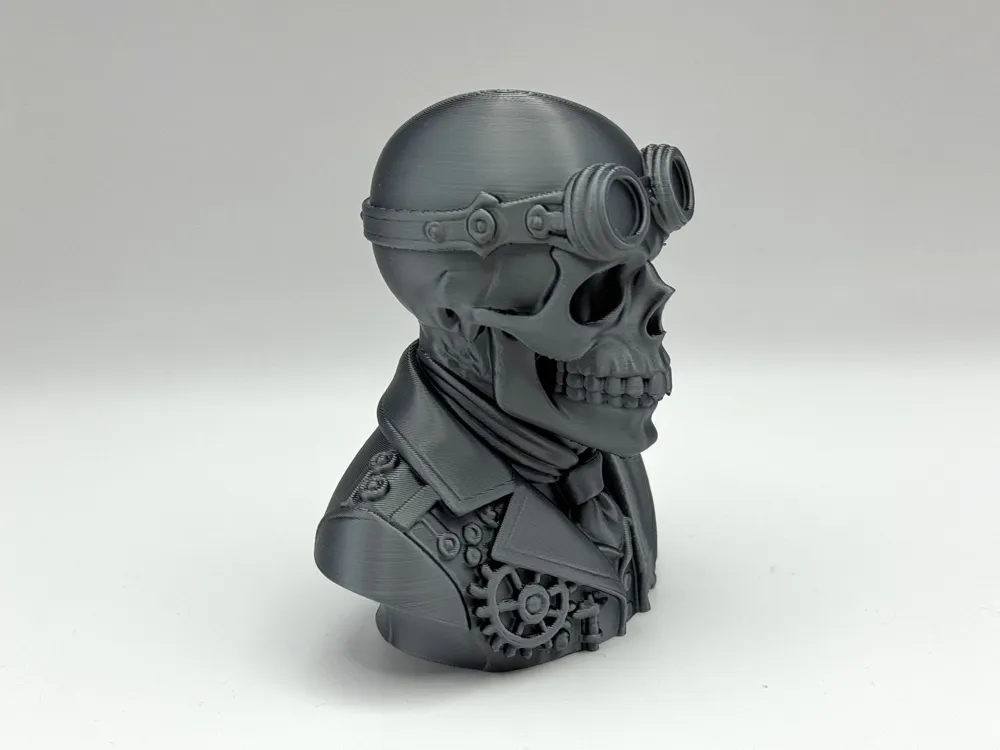 Steampunk Skeleton Bust by Stigern MakerWorld: Download Free 3D Models
