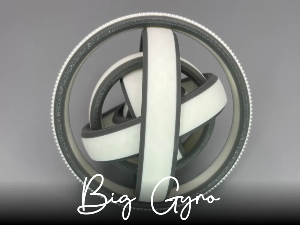 Big Gyro Fidget Spinner - Free 3D Print Model - MakerWorld