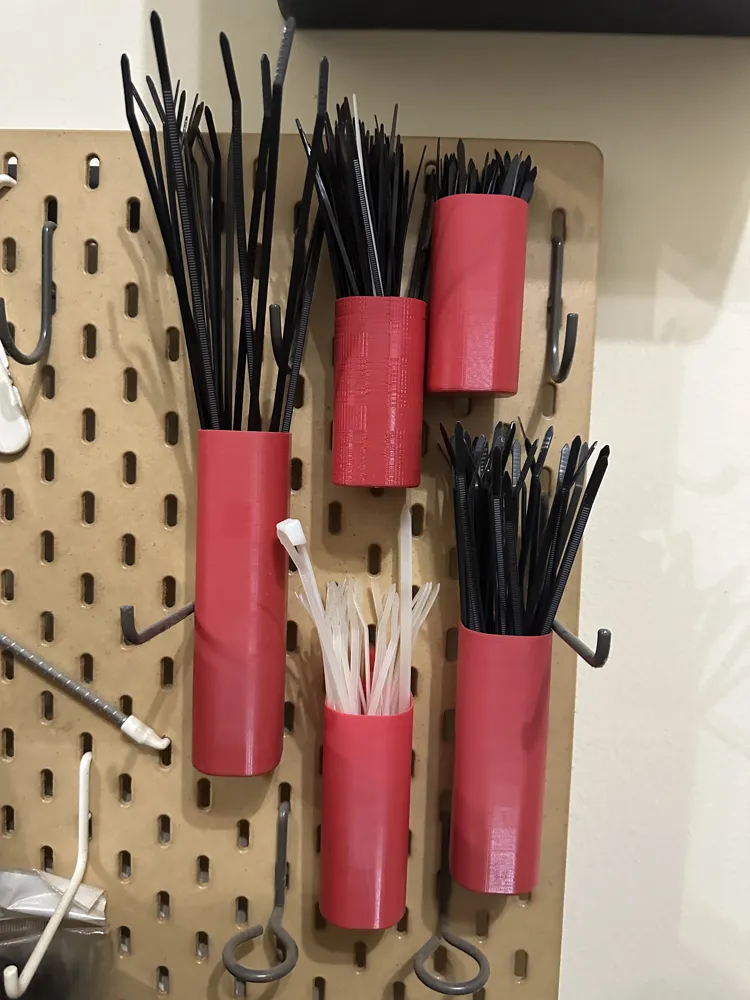 IKEA Skadis - container (Vase Mode) Remixed by UoAoE3D - MakerWorld