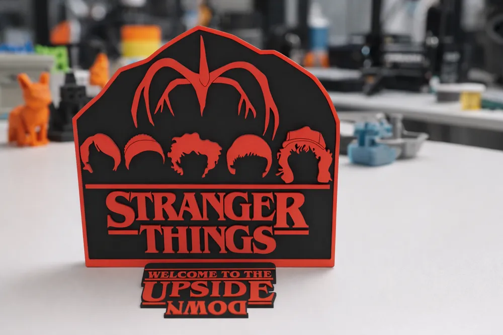 Pared de Stranger Things - Modelo de impresión 3D gratuito - MakerWorld