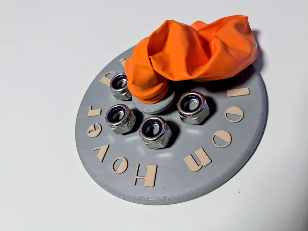 Balloon Hover Disc: Explore Physics in a Fun Way by ValMadiaz - MakerWorld
