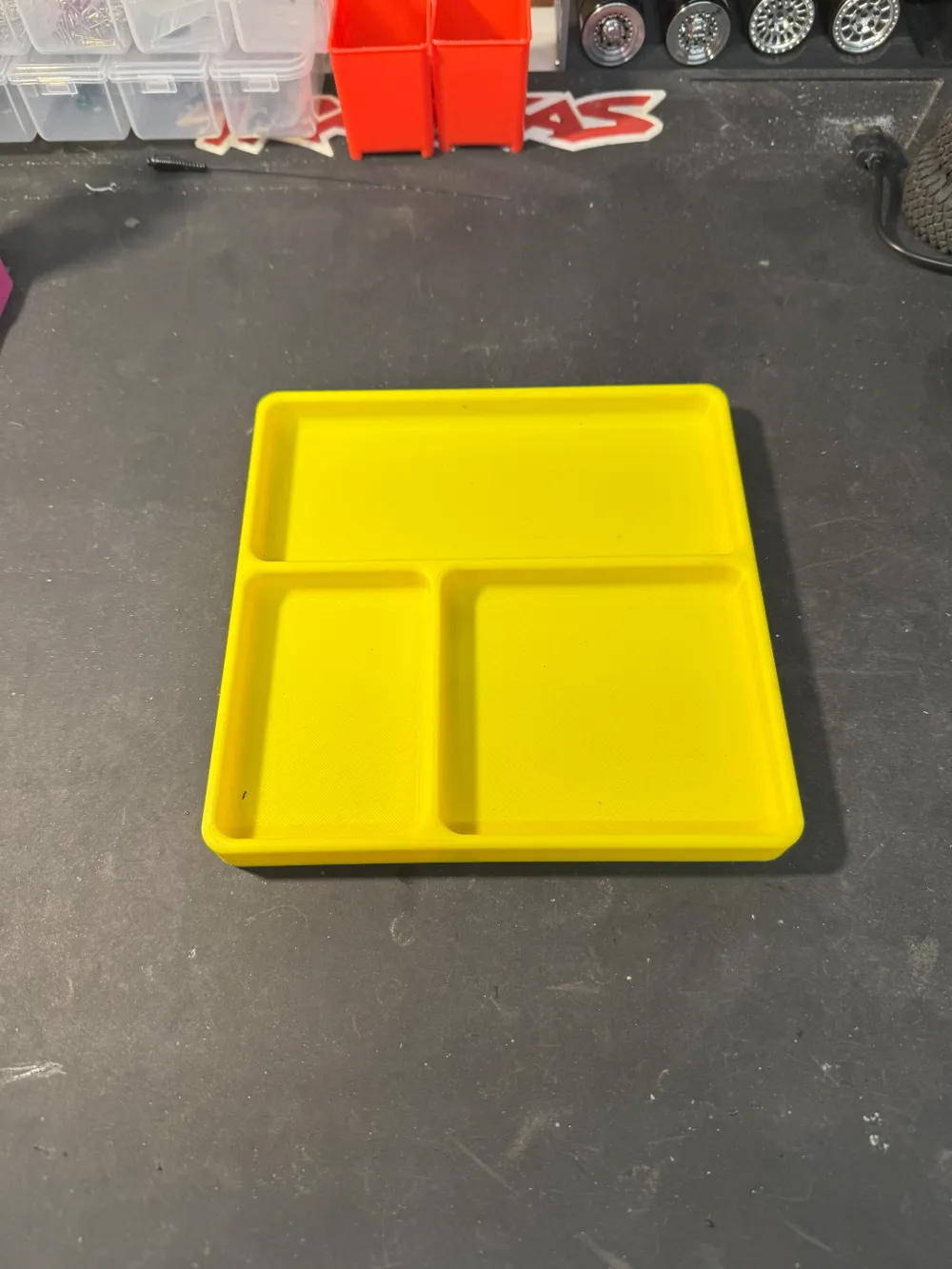 RC car parts tray ideal for SCX24 and TRX-4M - Free 3D Print Model ...
