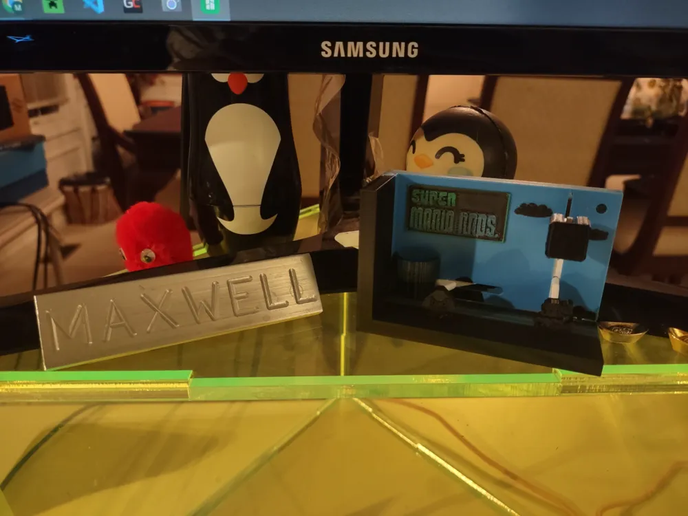Desktop Display Toy - Miniature Super Mario Scene by nerdspark.9312 ...