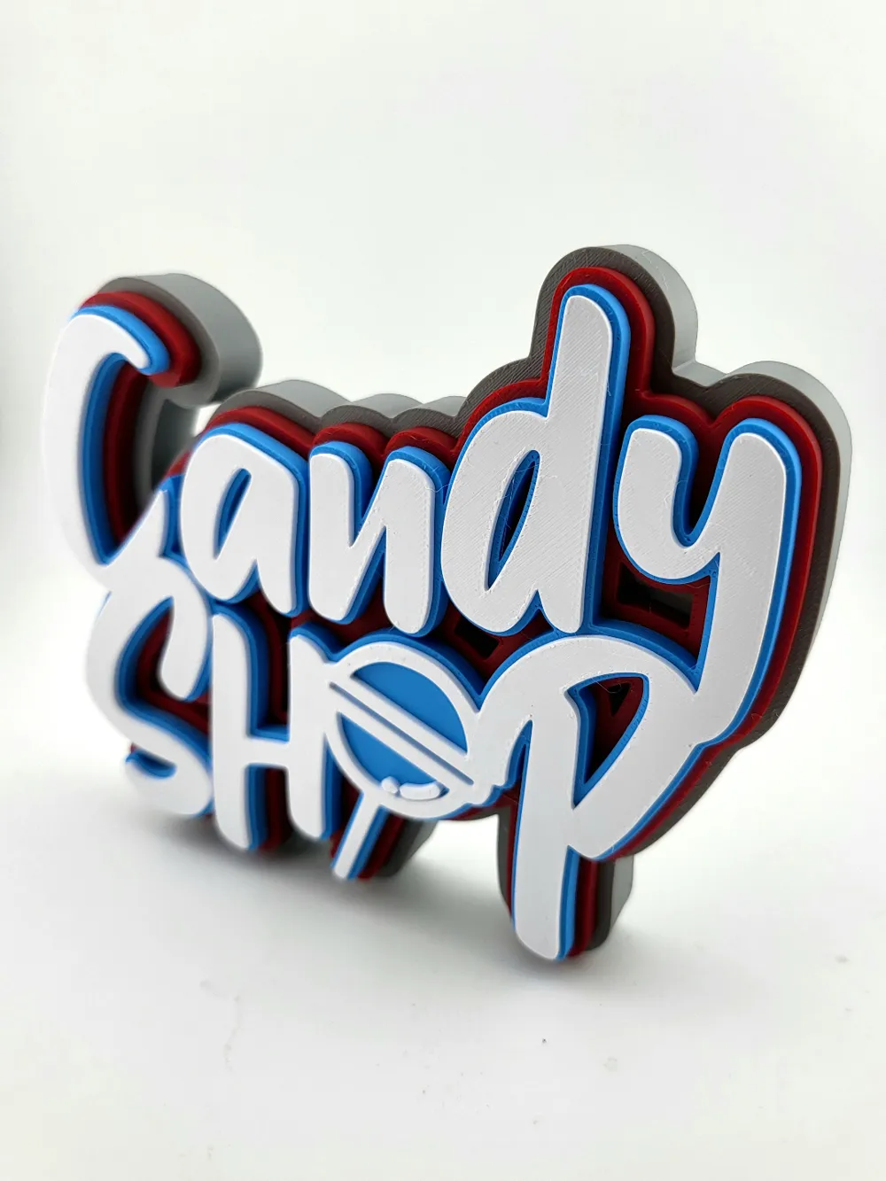 Candy Shop Sign marquee insegna by Mad_power - MakerWorld
