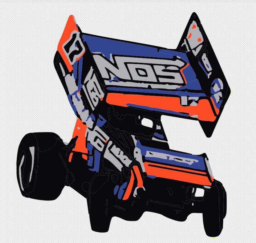 Sheldon Haudenschild sprint car - Free 3D Print Model - MakerWorld