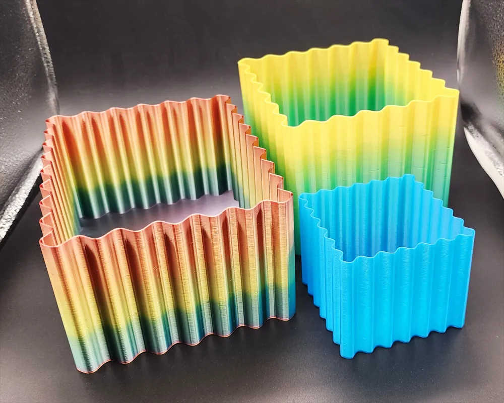 Wavy Boxes Won't Warp - Not Vase Mode by TripleGWorkshop - MakerWorld