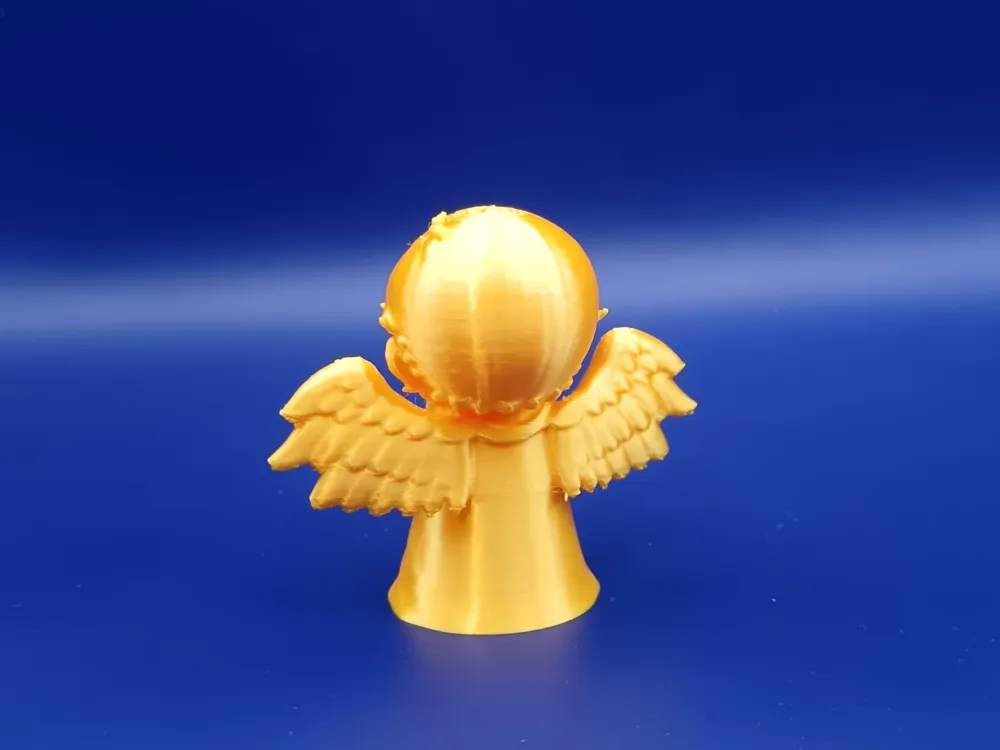 Chibi Smiling Angel - Free 3D Print Model - MakerWorld