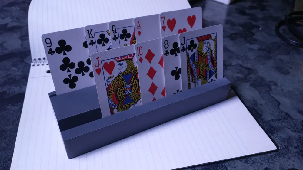 playing card holder by kyriosyesous - MakerWorld