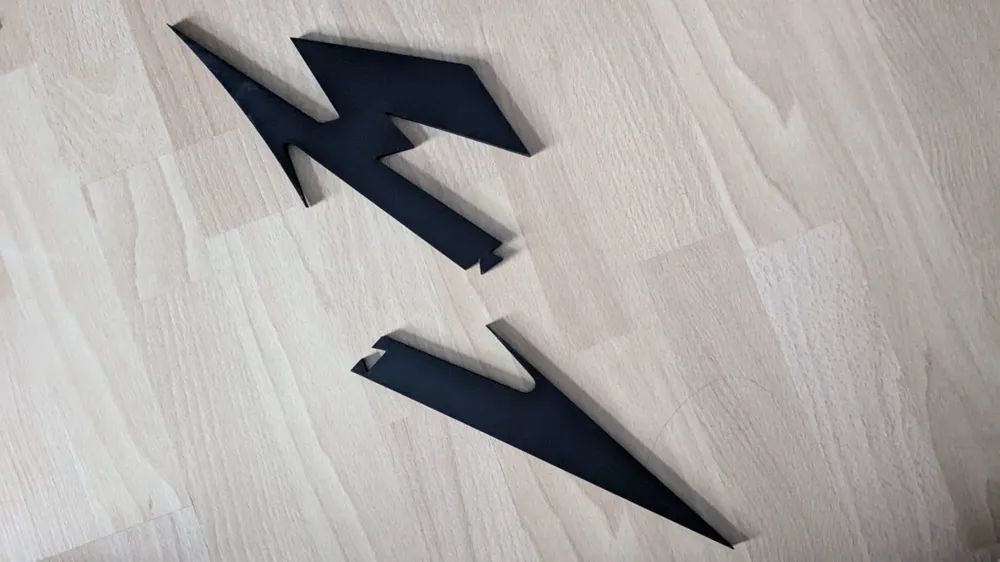 Huge Metallica - M - logo by christoph_alt MakerWorld: Download Free 3D ...
