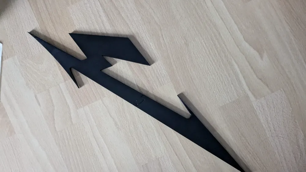 Huge Metallica - M - logo by christoph_alt MakerWorld: Download Free 3D ...