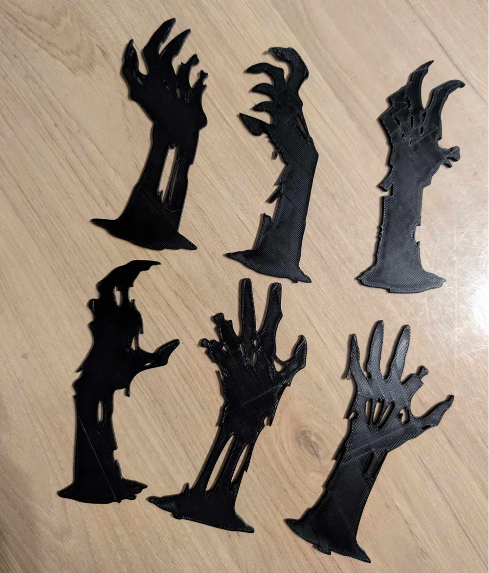 Zombies hand by Soukhoi - MakerWorld