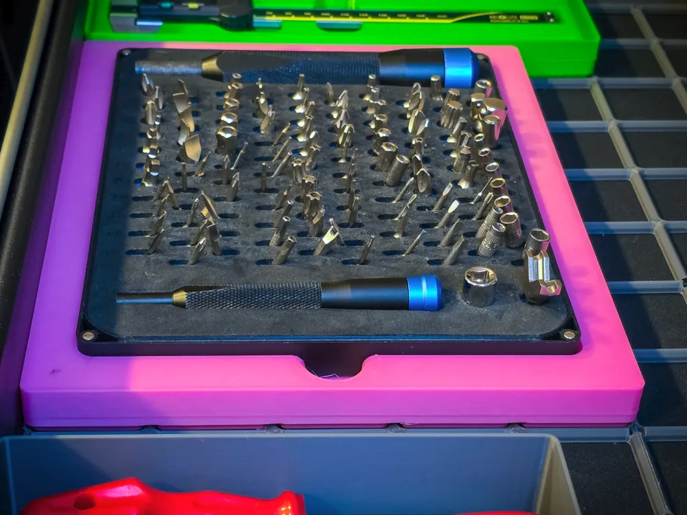 Gridfinity iFixit Manta insert by ArisTos MakerWorld: Download Free 3D Models