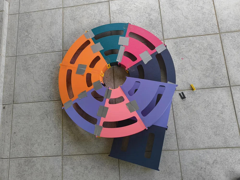 Spiral Track element for 2 LANE MINI 4WD TRACK Remixed by Jangyy ...