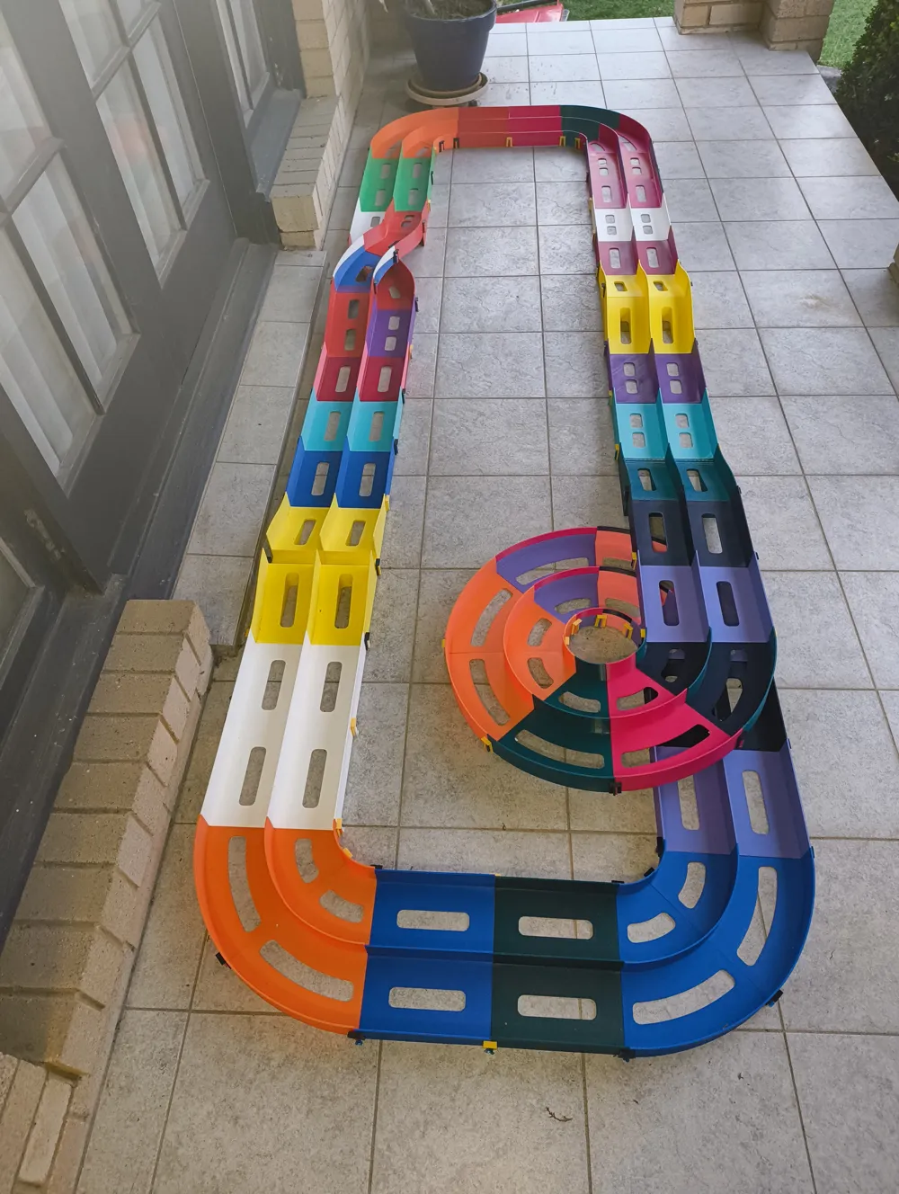 Spiral Track element for 2 LANE MINI 4WD TRACK Remixed by Jangyy ...