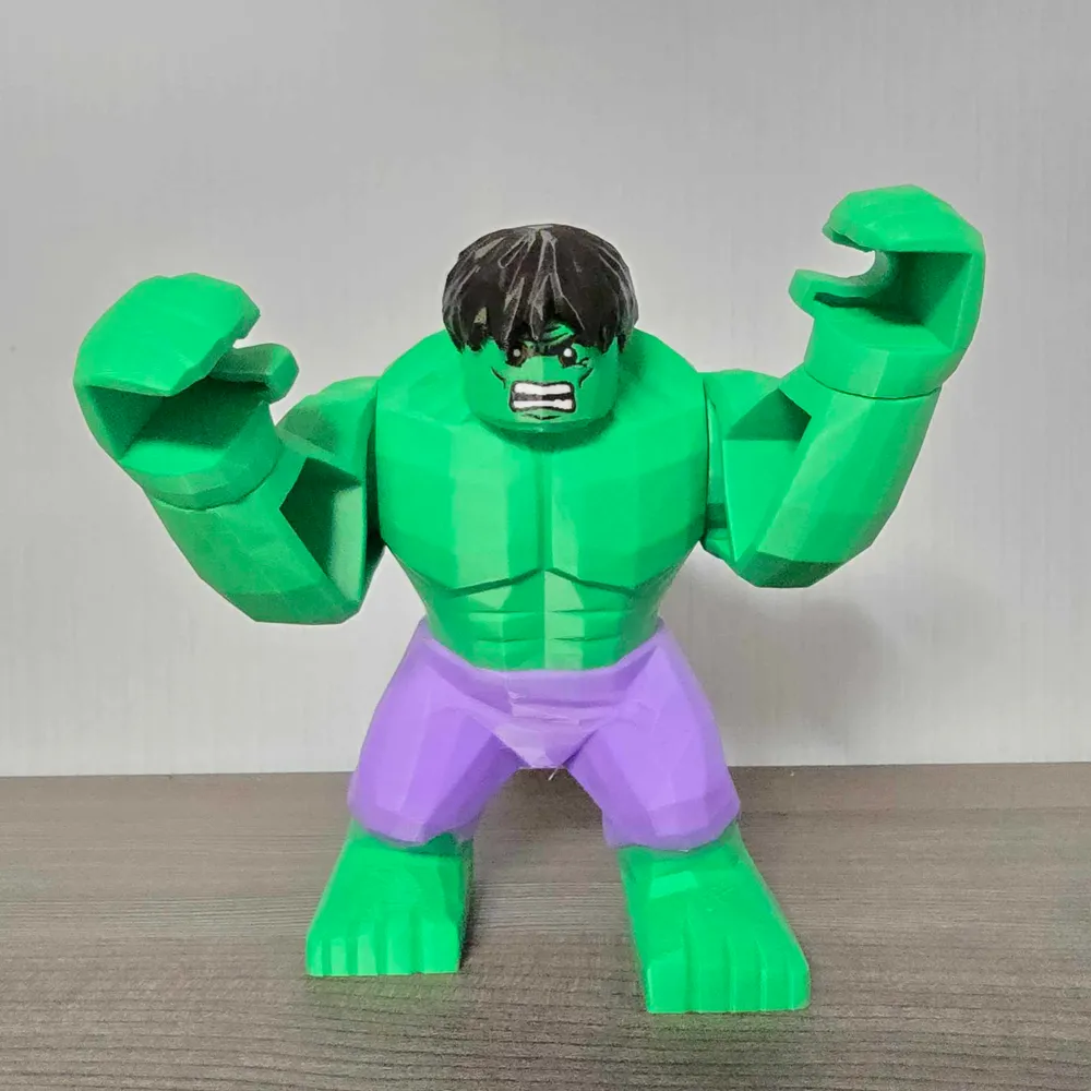 Big Mega Brick * The Hulk * ~22 cm by cBoLsmUiEc - MakerWorld