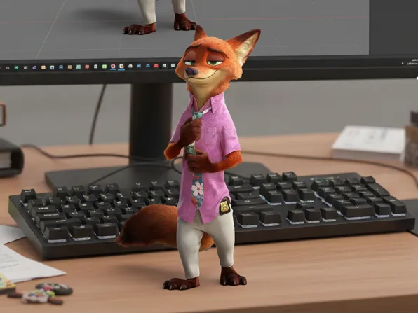 nick wilde zootopia 2 - Free 3D Print Model - MakerWorld