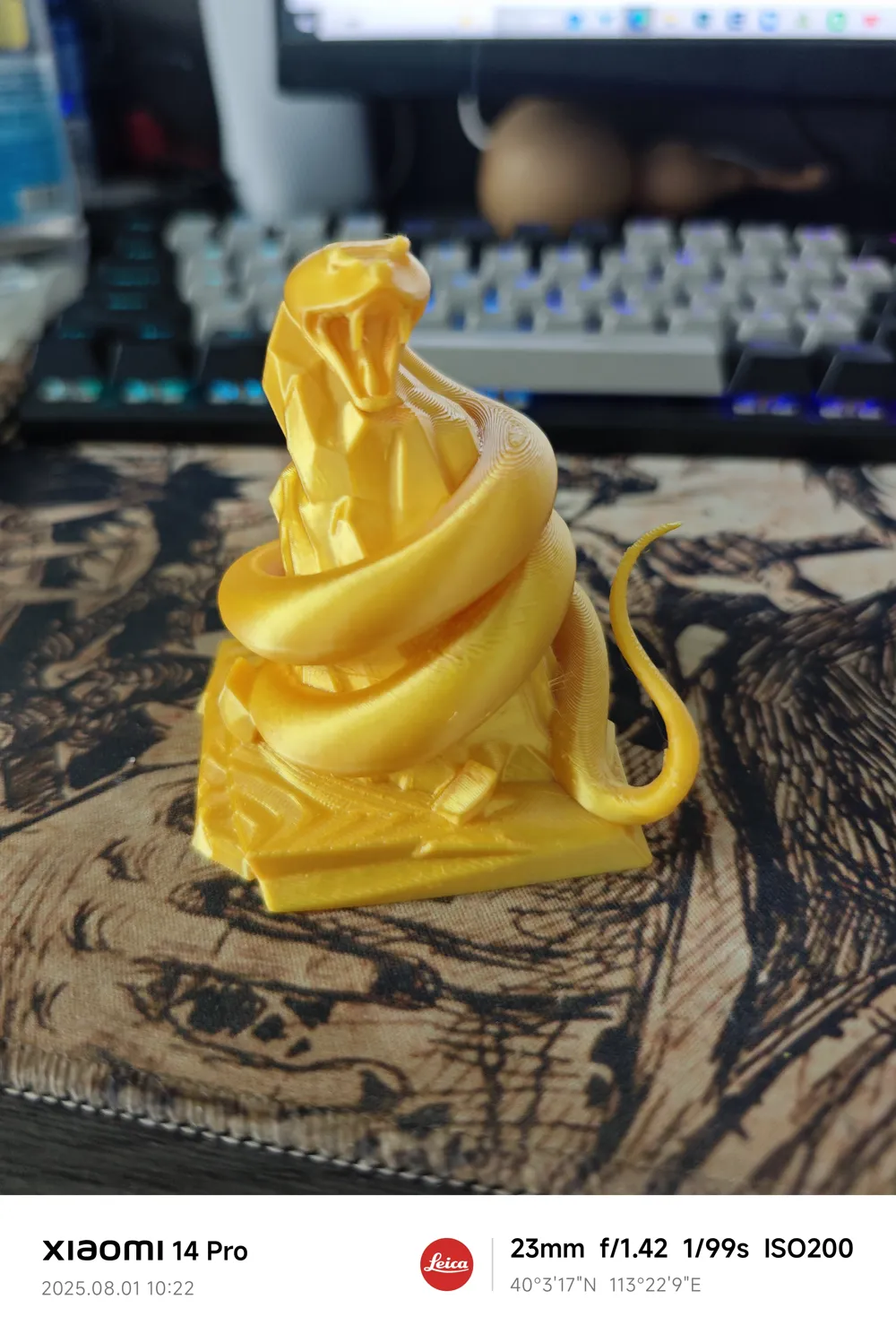Arena Breakout (Serpentine Golden Statue) by 臭榴莲 MakerWorld: Download ...