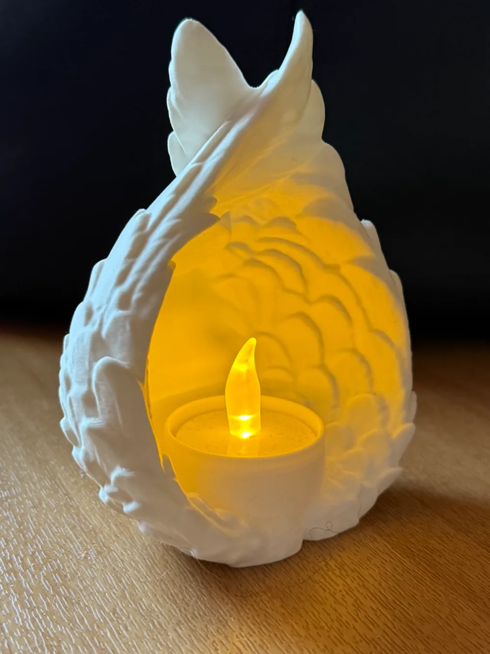 LED Tea Light Angel Wings by Hammelwade MakerWorld: Download Free 3D Models