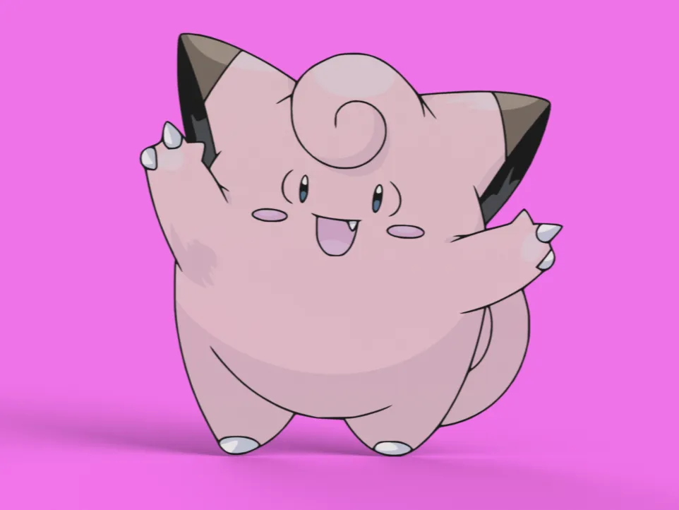 Clefairy Wall Art by Sitsero - MakerWorld