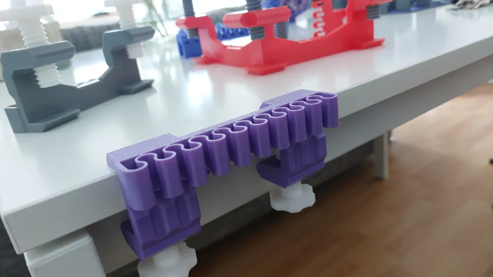 Cable holder with screw fastening for table by HD Robotics Electronics ...