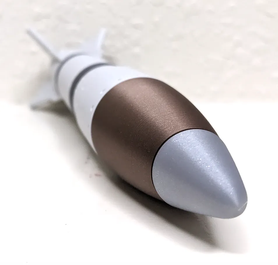 Nuclear Air-to-Air Rocket | US Air-2 Genie | 1.5kt - Free 3D Print ...
