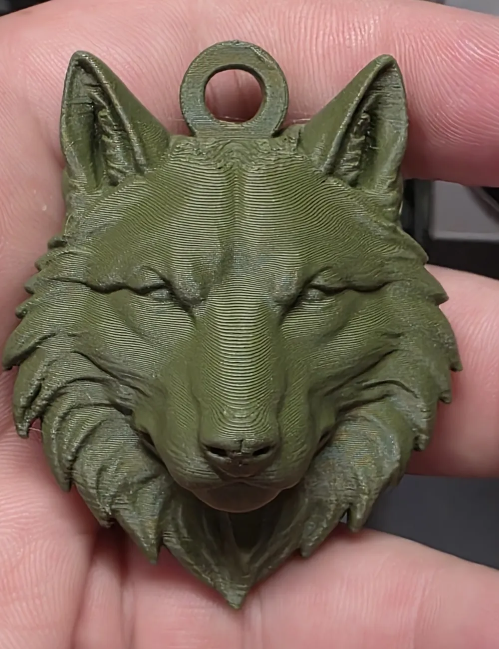 Wolf Head Keychain by thefrigginuno MakerWorld: Download Free 3D Models