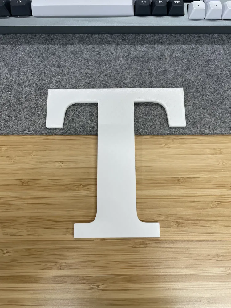 Letter T - Free 3D Print Model - MakerWorld