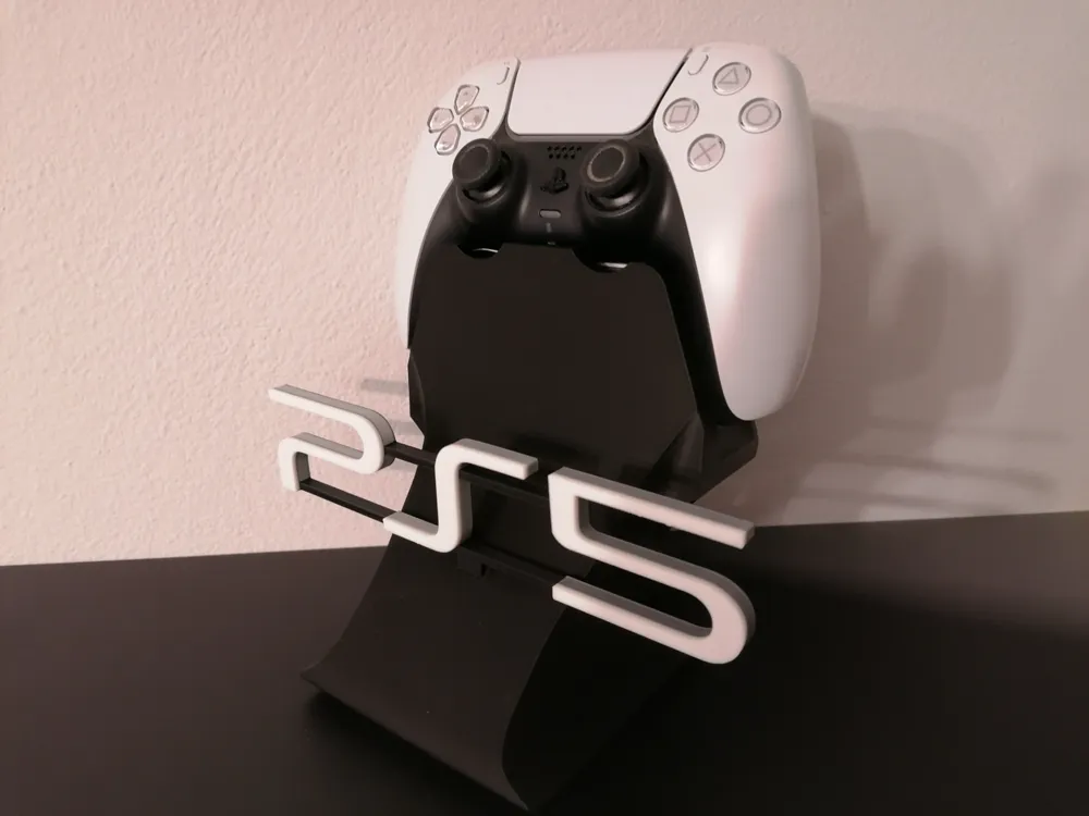 PS5 controller stand by PrintOne Maker MakerWorld: Download Free 3D Models