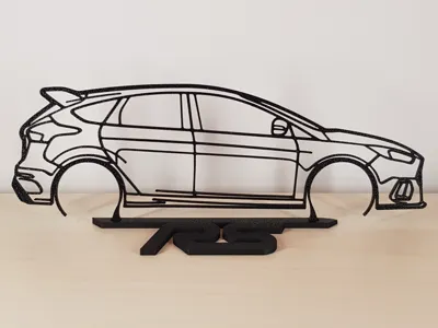 Ford Focus RS by GianfLab - MakerWorld