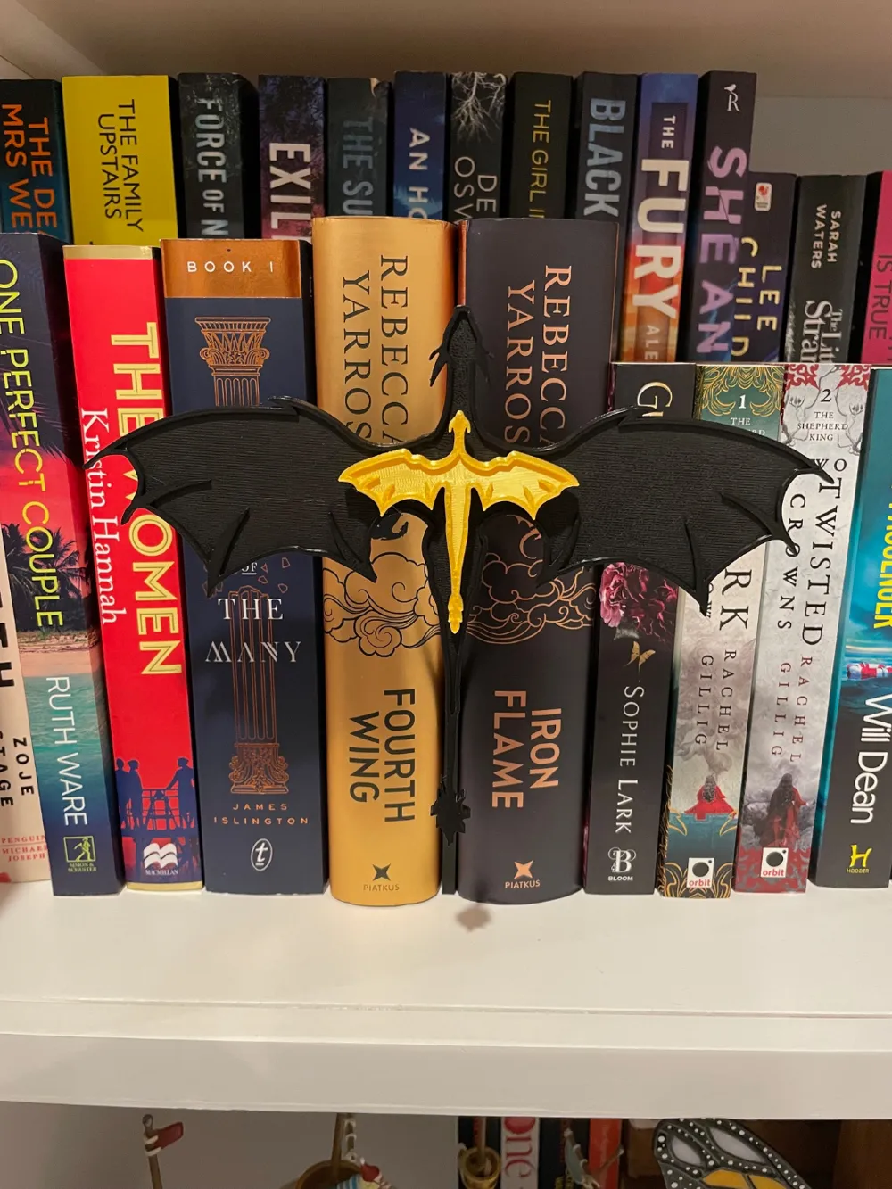 Fourth Wing Dragon Book Nook & Display NON AMS - Free 3D Print Model ...