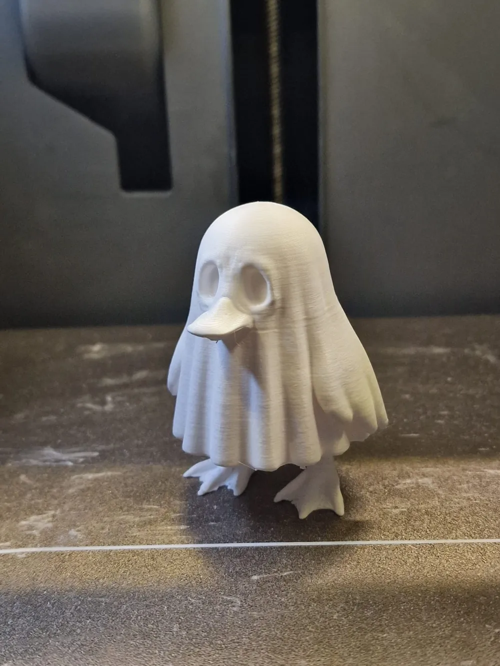 The Ghost Duck - Halloween 3D Statue by 3dgioiaprinter MakerWorld: Download Free 3D Models