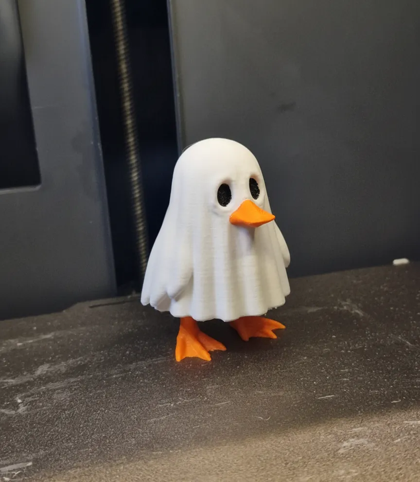 The Ghost Duck - Halloween 3D Statue by 3dgioiaprinter MakerWorld ...