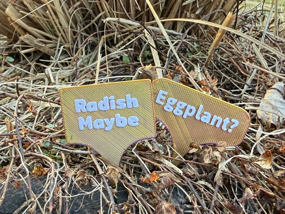 Customizable Labels For Your Seedlings! by William MakerWorld: Download ...