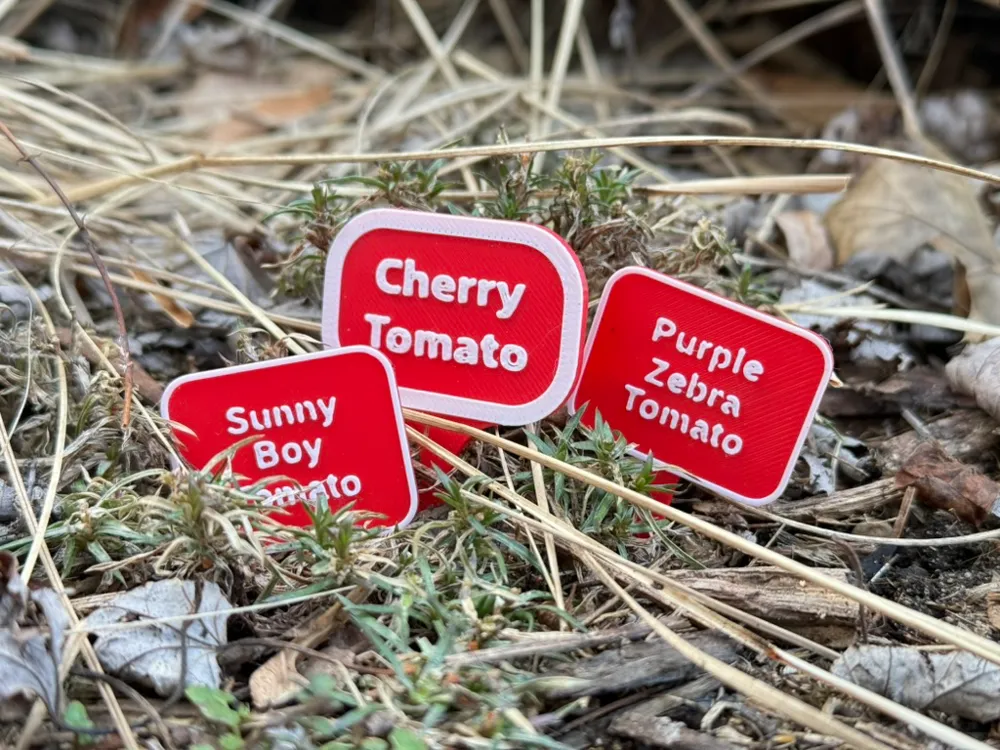 Customizable Labels For Your Seedlings! by William MakerWorld: Download ...