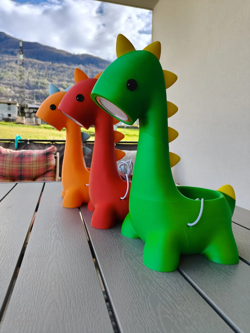 DINOSAUR lamp - Free 3D Print Model - MakerWorld