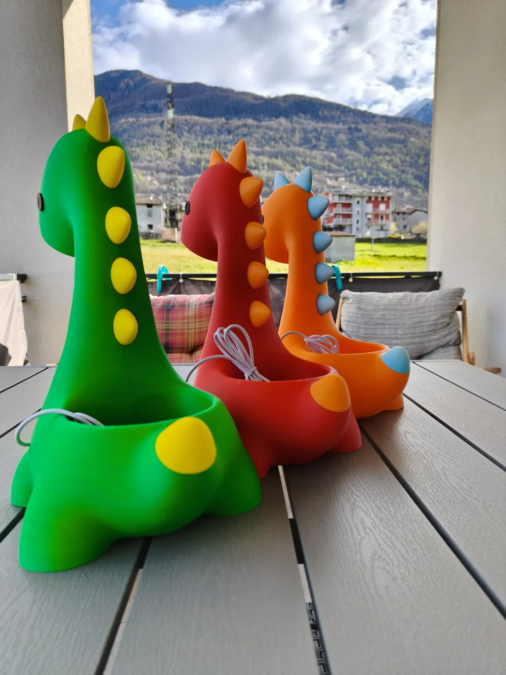 DINOSAUR lamp - Free 3D Print Model - MakerWorld