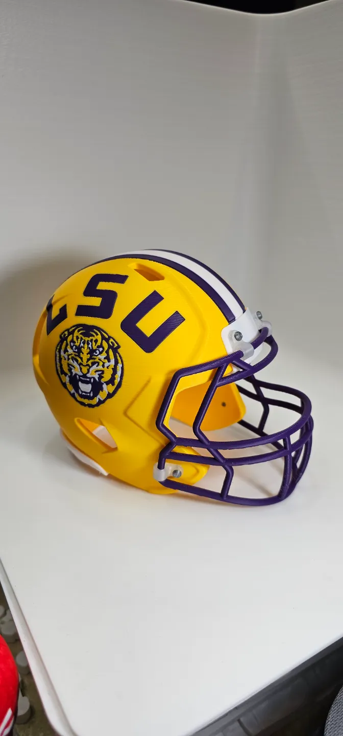 Casco de fútbol americano LSU Tigers - Modelo de impresión 3D gratuito ...