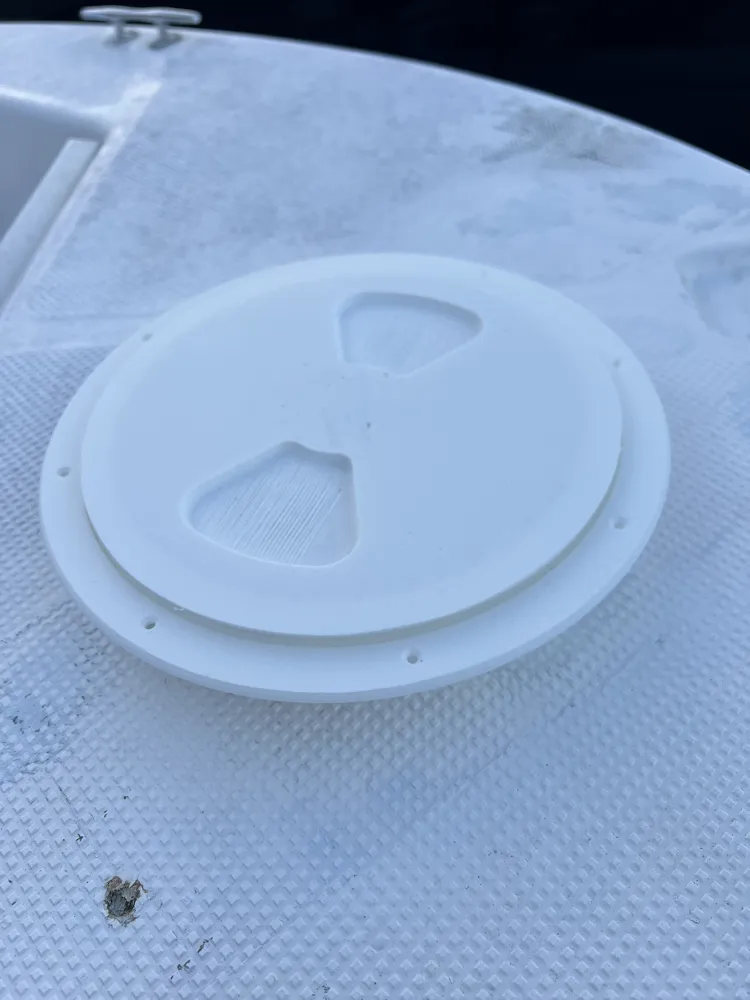 Remix 8" Round inspection hatch cover - Free 3D Print Model - MakerWorld