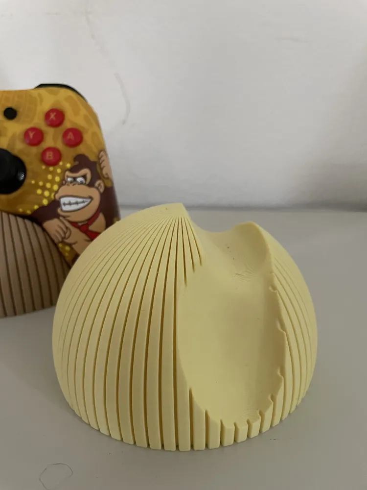 Nintendo Switch Pro Controller Holder - Sphere - Free 3D Print Model - MakerWorld