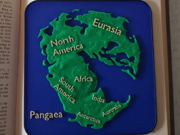 Map of Pangaea by llama492 - MakerWorld