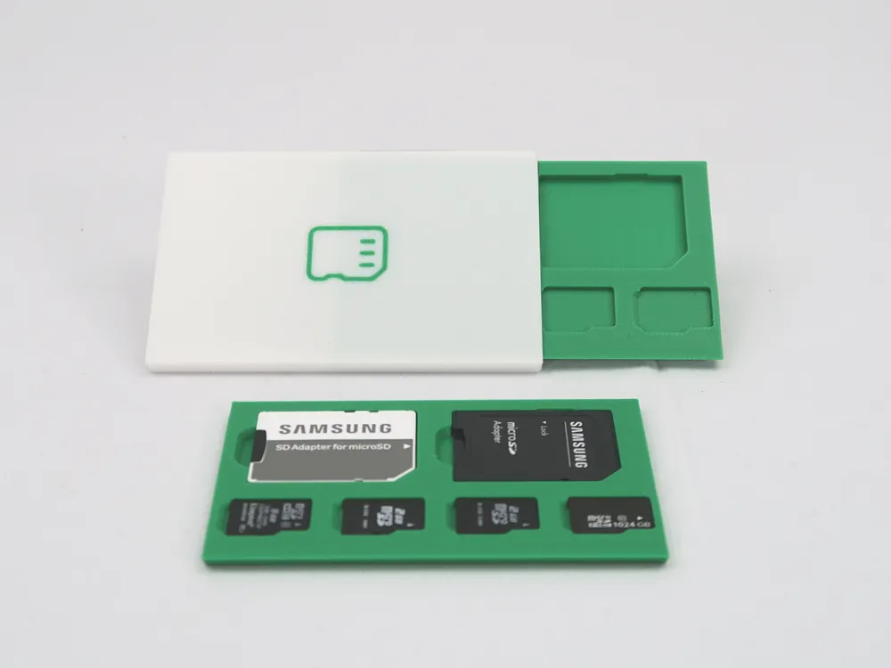 Sd / Micro Sd Card Kit (customizable, read descr) - Free 3D Print Model ...