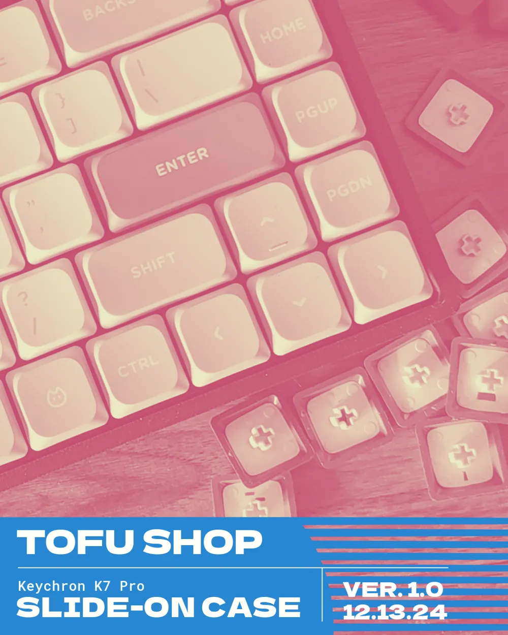 Keychron K7 Pro - Leveling Case - V1 by bunta - MakerWorld